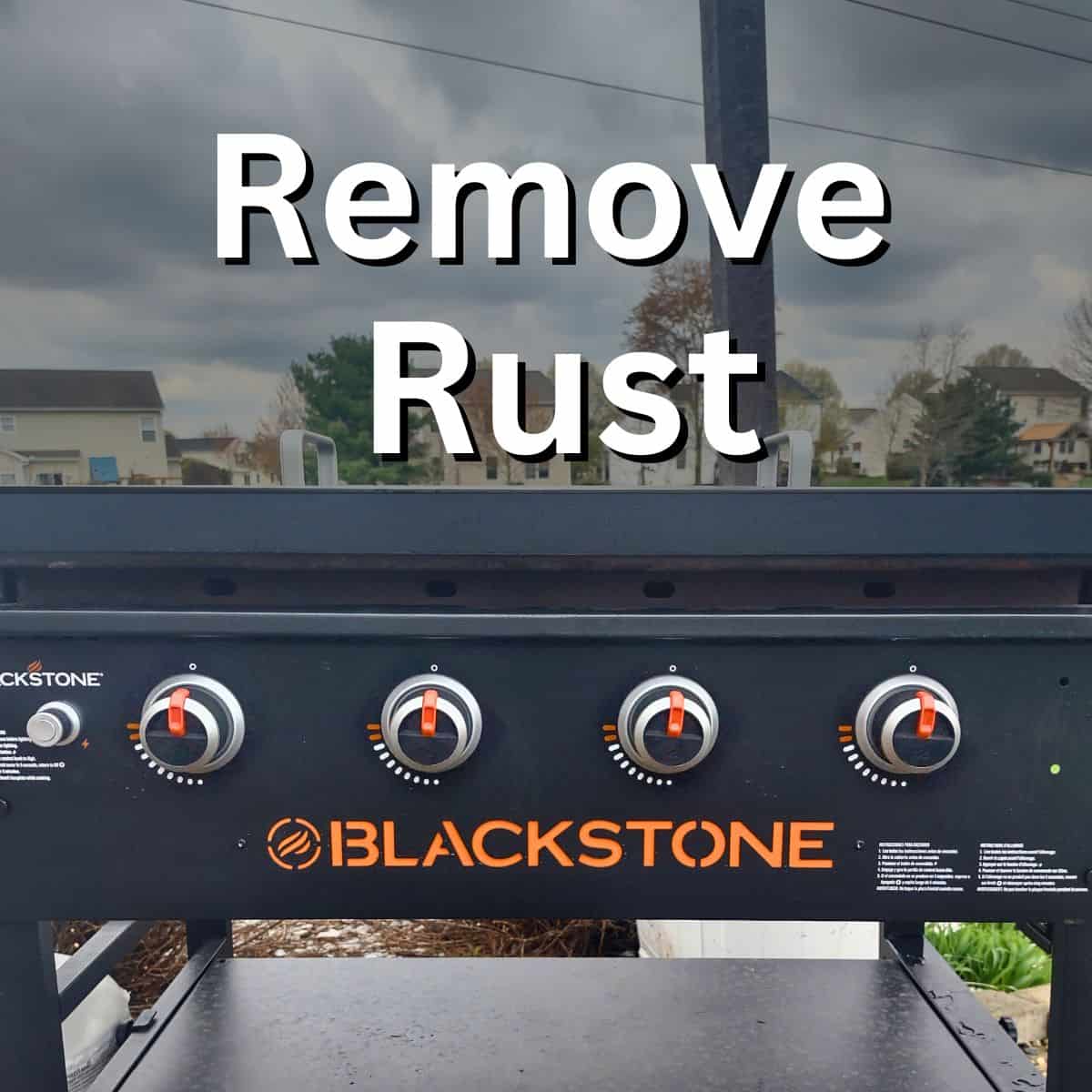 How to Remove Rust and Reseason a Blackstone Griddle - Blackstone ...