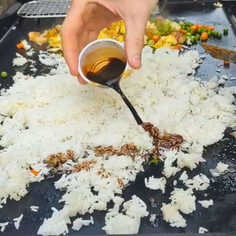 Easy Chicken Fried Rice on a Blackstone Griddle - Blackstone Griddle 101